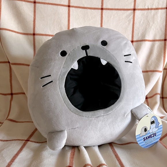 Sanrio | Design | Brand New Kawaii Samezu Mochi Plush Open Mouth Yummy ...